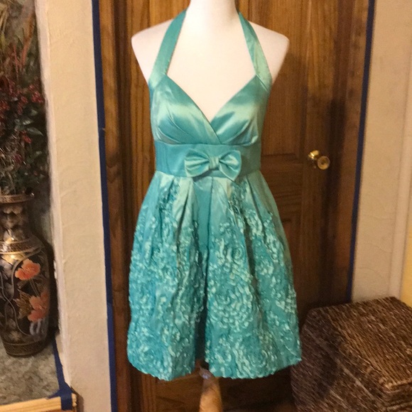 Ruby Rox | Dresses | Beautiful Green Ruby Rox Halter Dress Perfect For ...